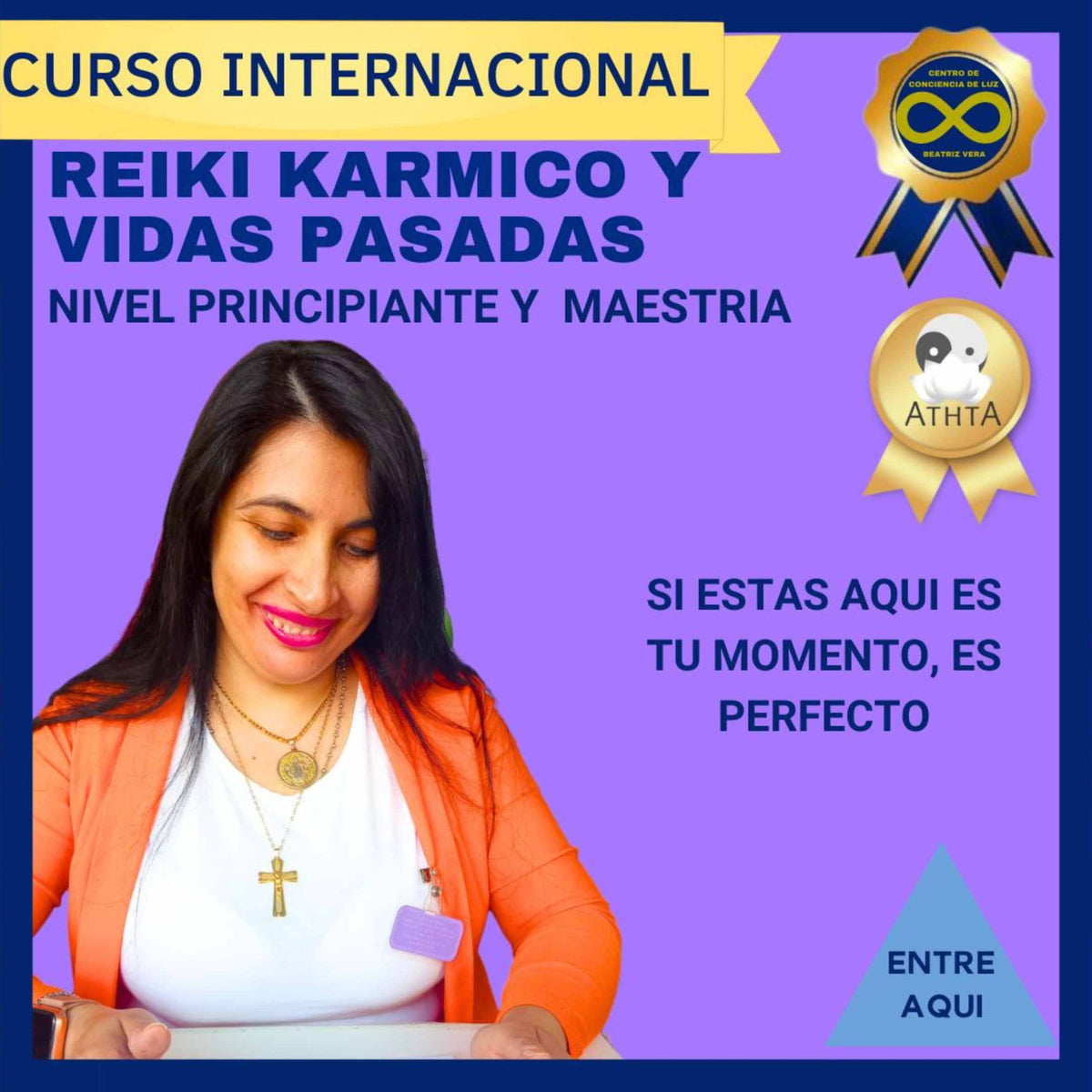 Reiki Karmico, Nivel Principiante y Maestría | G-Talent.Net | Curso 100 ...
